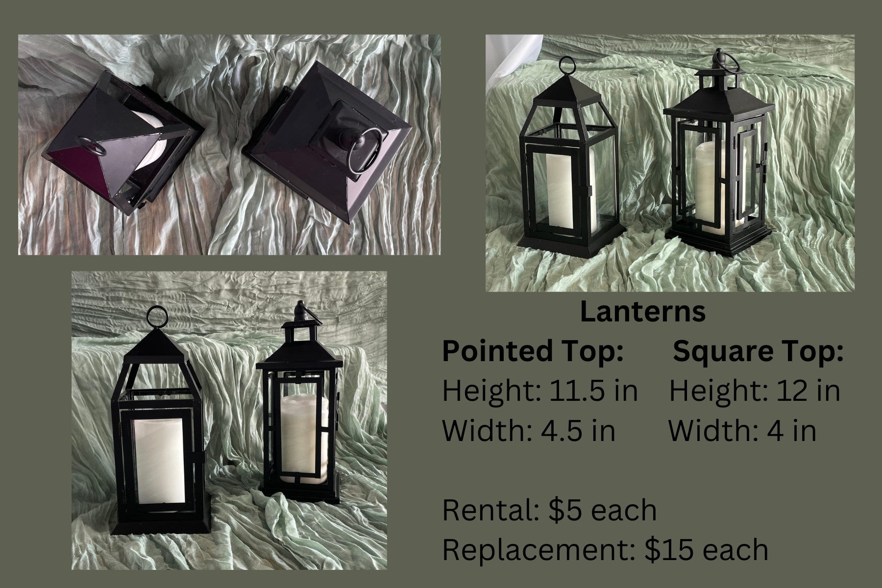 Lanterns – Serendipity Event Rentals